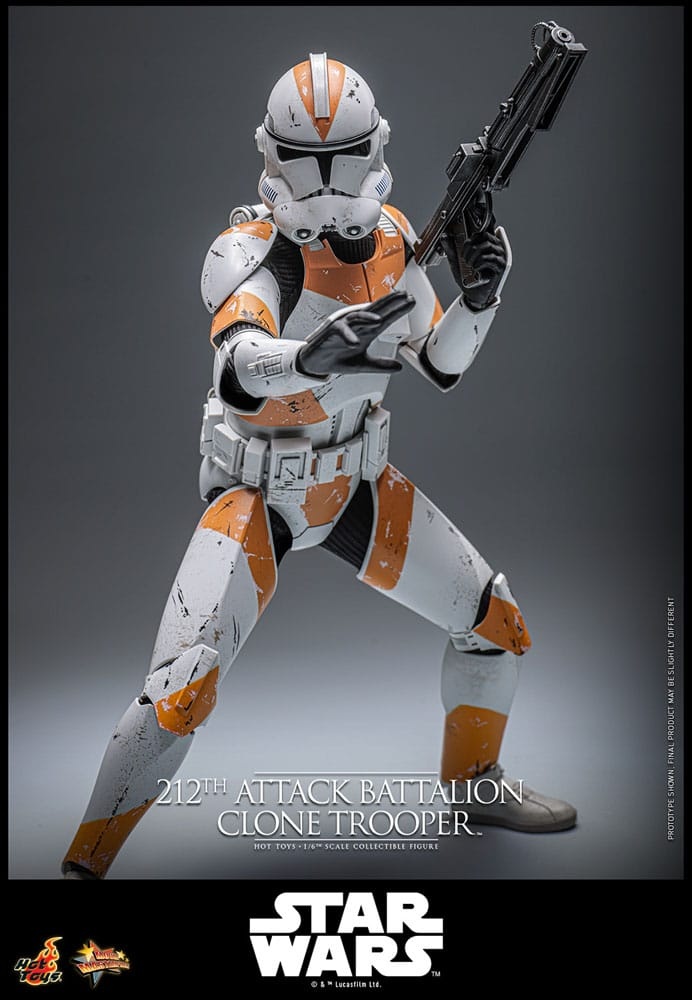 Star Wars: The Clone Wars Action Figure 1/6 212th Attack Battalion ...