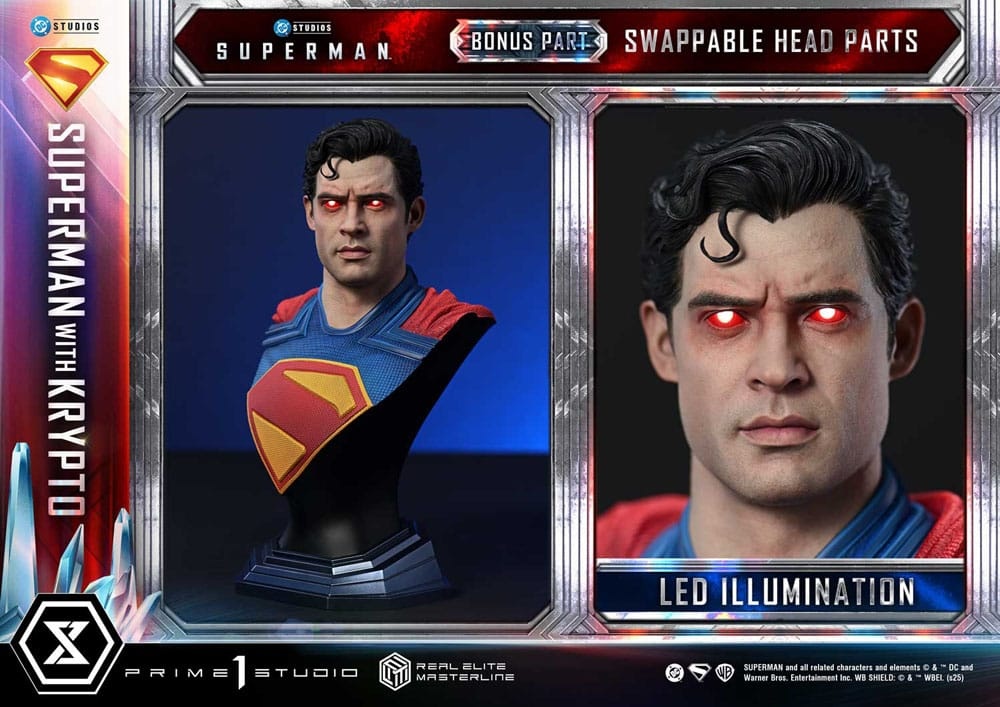 Superman (2025) Real Elite Masterline Series Statue 1/3 Superman - The ...