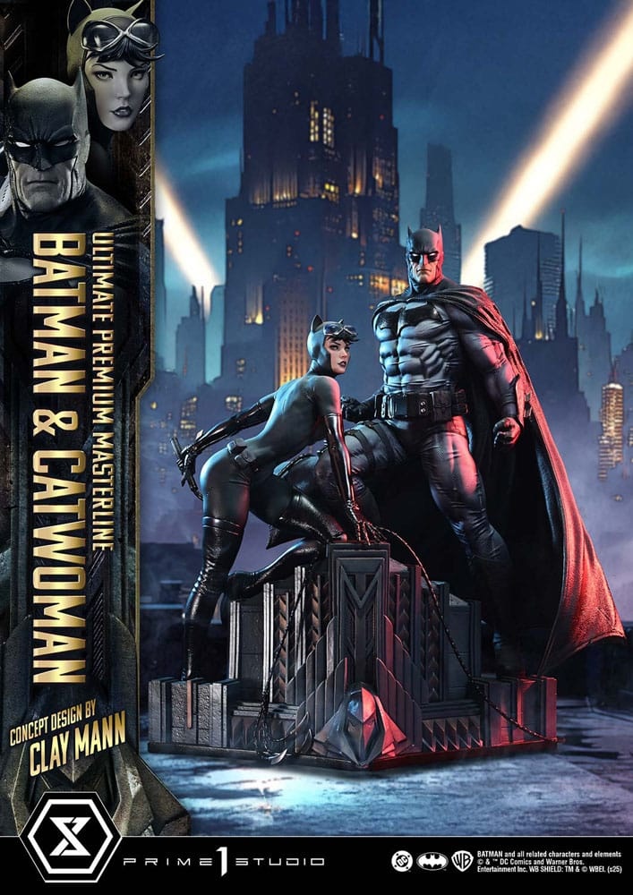 DC Comics Ultimate Premium Masterline Series 1/4 Batman & Catwoman ...