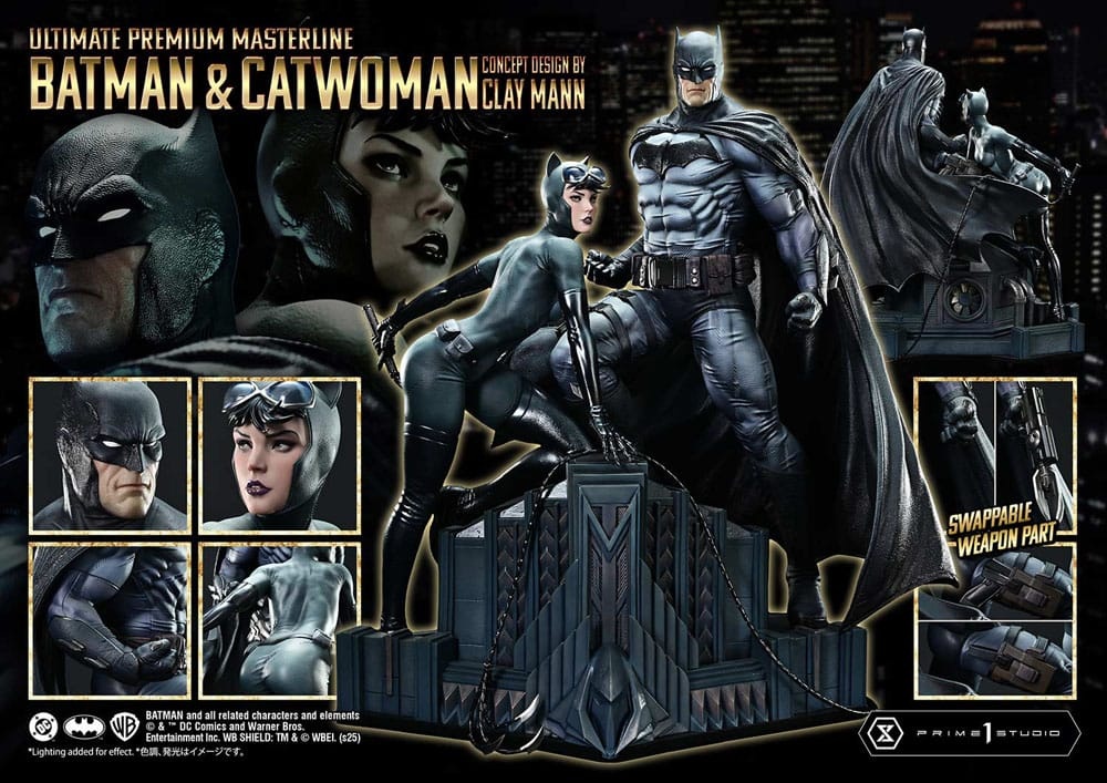 DC Comics Ultimate Premium Masterline Series 1/4 Batman & Catwoman ...
