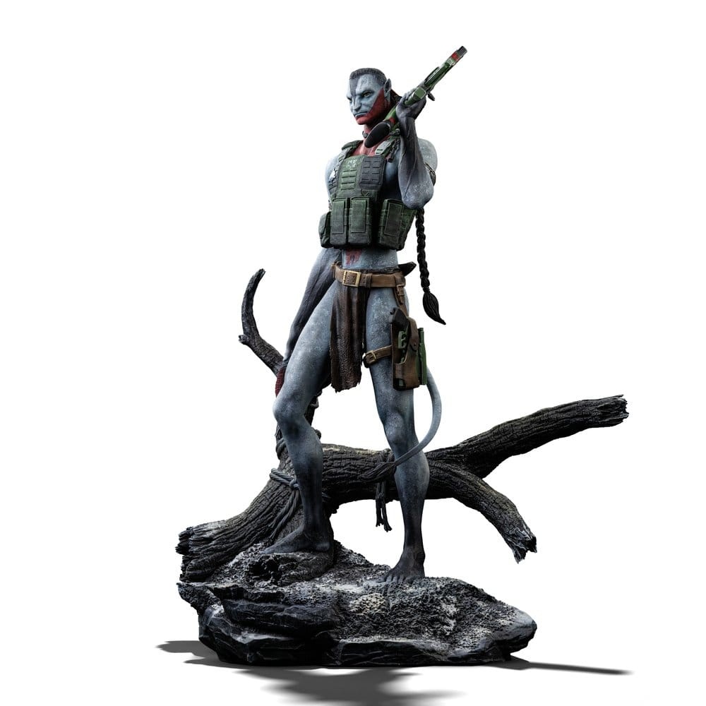 Avatar 3: Fire and Ash Art Scale Statue 1/10 Miles Quaritch 36 cm - The ...