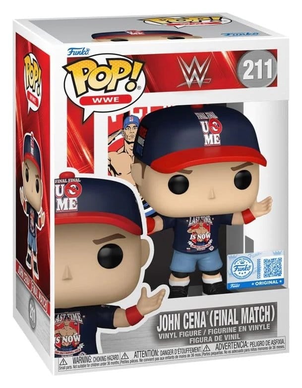 WWE POP! Vinyl Figure John Cena (Final Match) 9 cm - The Movie Store