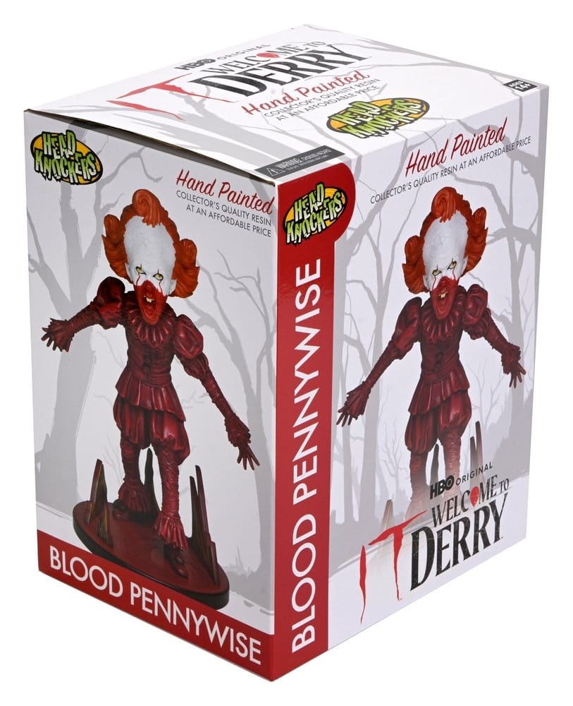 It: Welcome To Derry Head Knocker Blood Pennywise 19 cm - The Movie Store