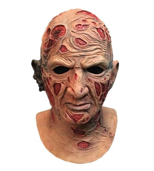 A Nightmare On Elm Street Deluxe Latex Mask Freddy Krueger - The Movie ...