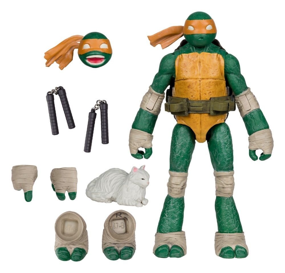 Teenage Mutant Ninja Turtles Page Punchers Action Figure Michelangelo ...