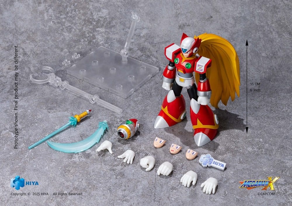 Mega Man X Exquisite Basic Action Figure Zero 15 cm - The Movie Store