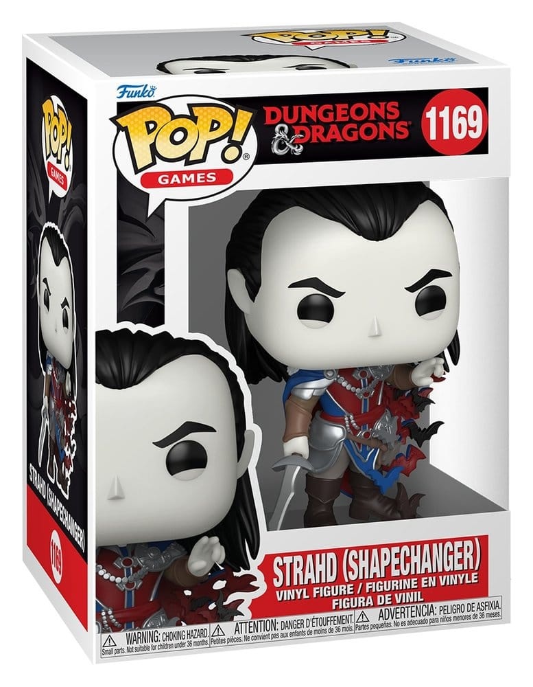 Dungeons & Dragons POP! Vinyl Figure Strahd (Shapechanger) 9 cm - The ...