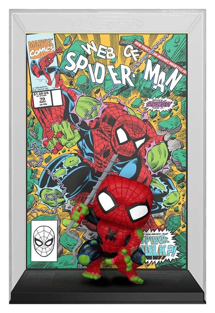 Marvel POP! Comic Covers Vinyl Figure Web of Spider-Man #70 - The Movie ...