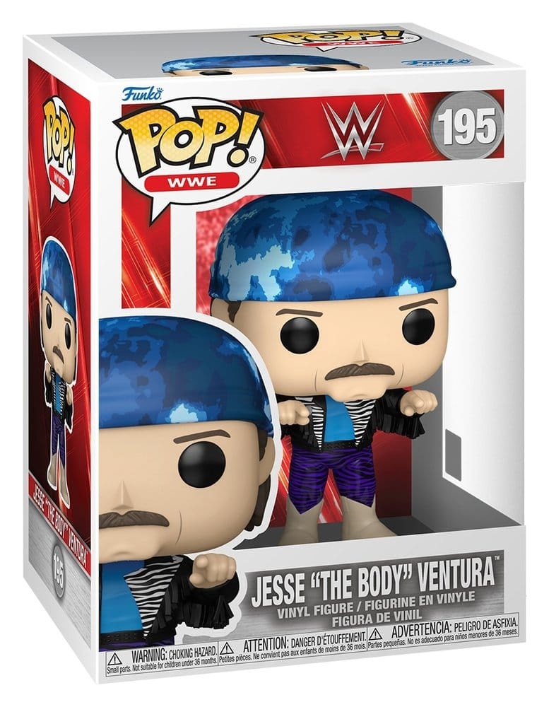 WWE POP! Vinyl Figure Jesse "The Body" Ventura 9 cm - The Movie Store