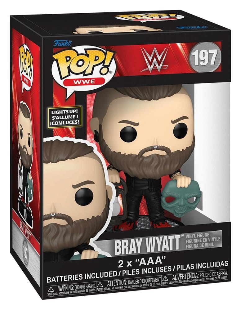 WWE POP! Vinyl Figure Light Up Bray Wyatt 11 cm - The Movie Store