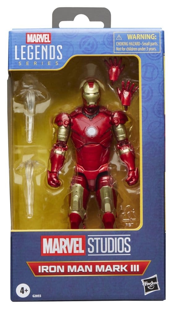Iron Man Marvel Legends Series Action Figure Iron Man Mark III 15 cm ...