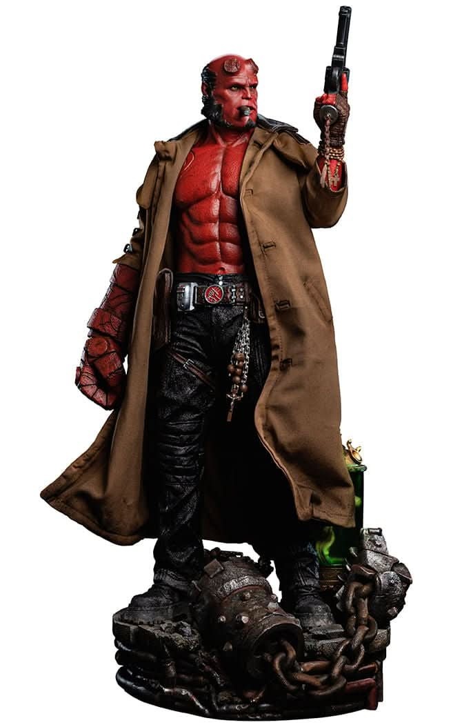 Hellboy Deluxe Art Scale Statue 1/4 Hellboy 68 cm - The Movie Store