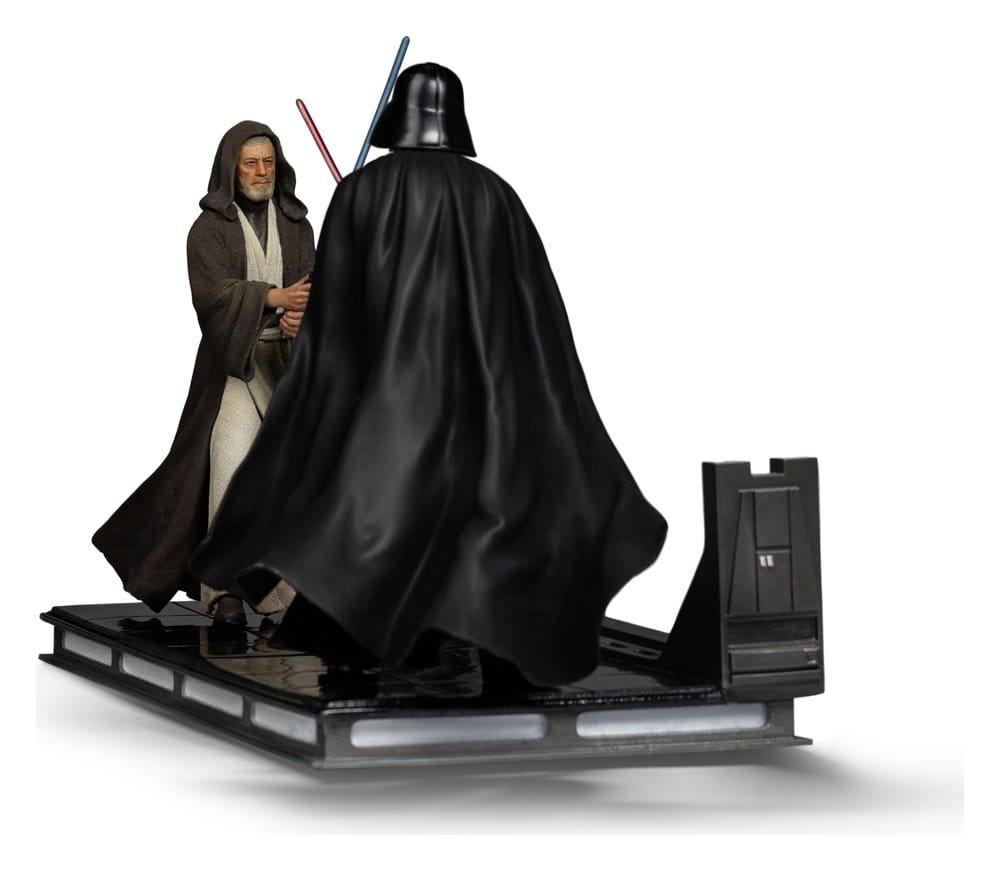 Star Wars Deluxe Art Scale Statue 1/10 Darth Vader Vs Obi-Wan Kenobi ...