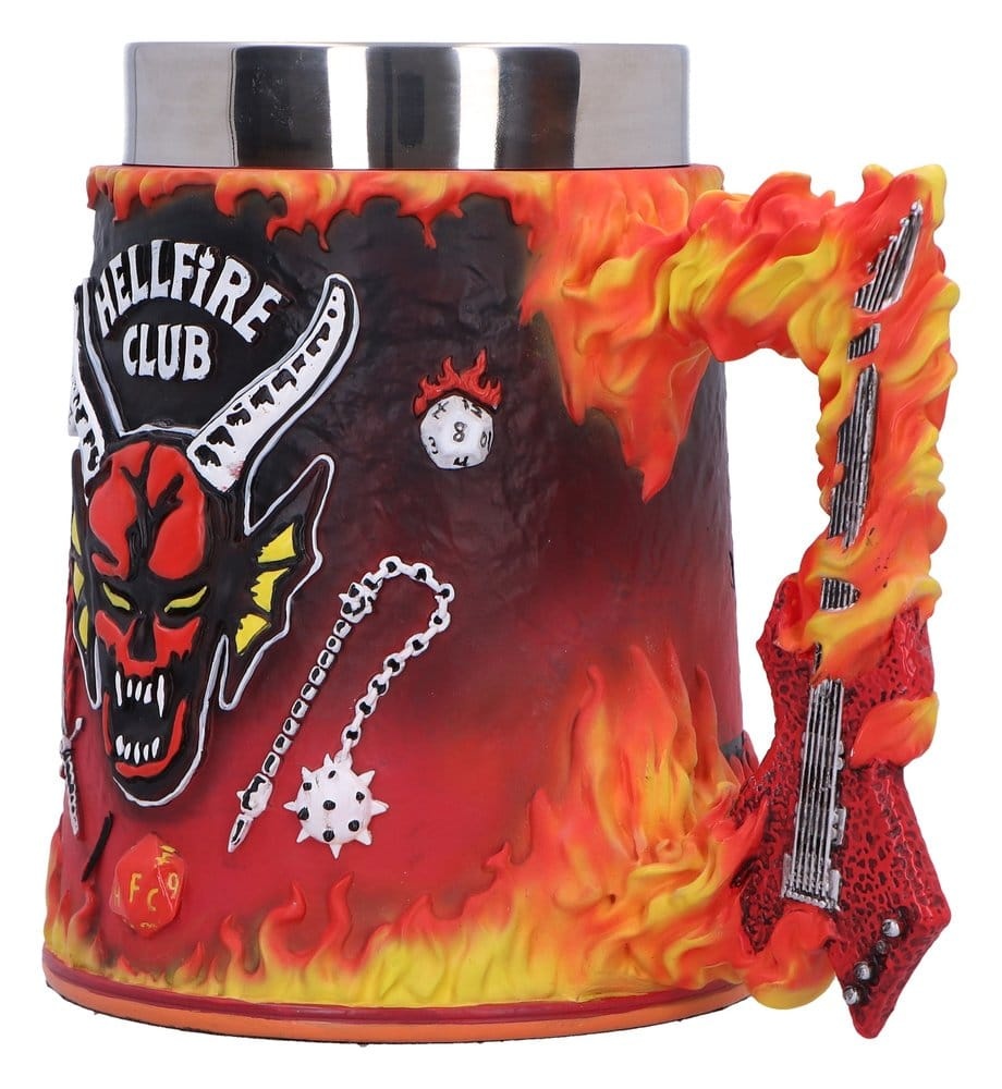 Stranger Things Tankard Hellfire Club 16 cm - The Movie Store