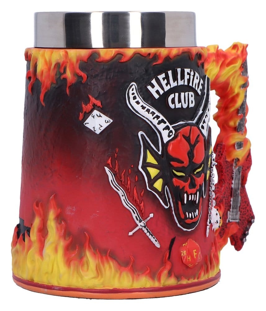 Stranger Things Tankard Hellfire Club 16 cm - The Movie Store