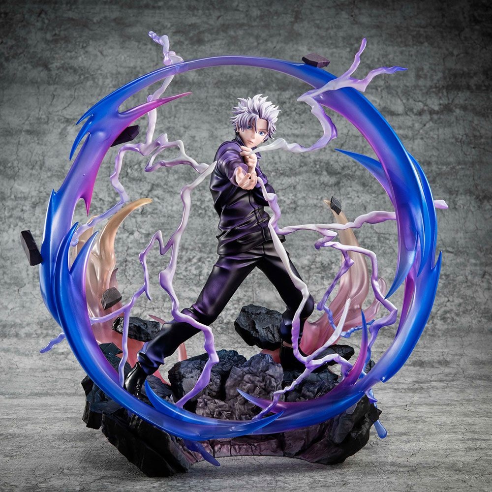 Jujutsu Kaisen DX PVC Statue Satoru Gojo Kyoshiki Murasaki Ver. 26 cm ...