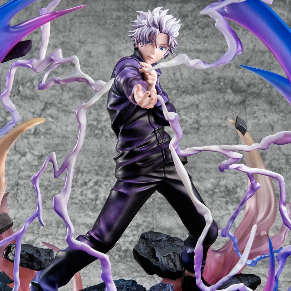 Jujutsu Kaisen DX PVC Statue Satoru Gojo Kyoshiki Murasaki Ver. 26 cm ...