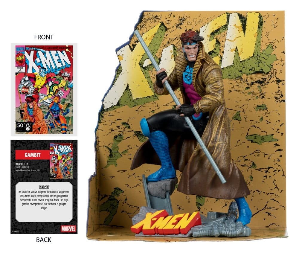 Marvel Collection PVC Statue 1/10 Gambit (X-Men #1) 18 cm - The Movie Store