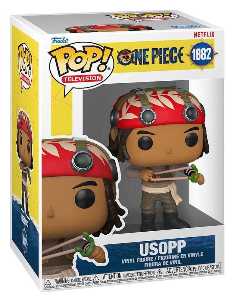 One Piece POP! TV Vinyl Figure Usopp 9 cm - The Movie Store