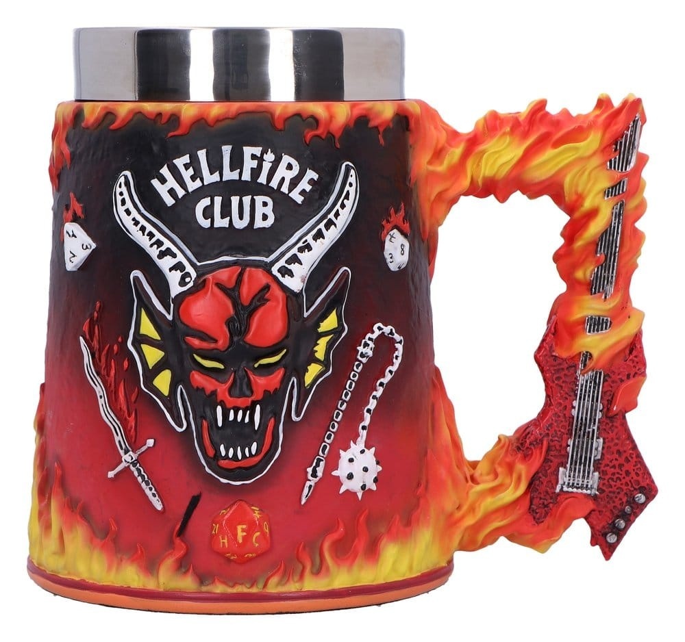 Stranger Things Tankard Hellfire Club 16 cm - The Movie Store