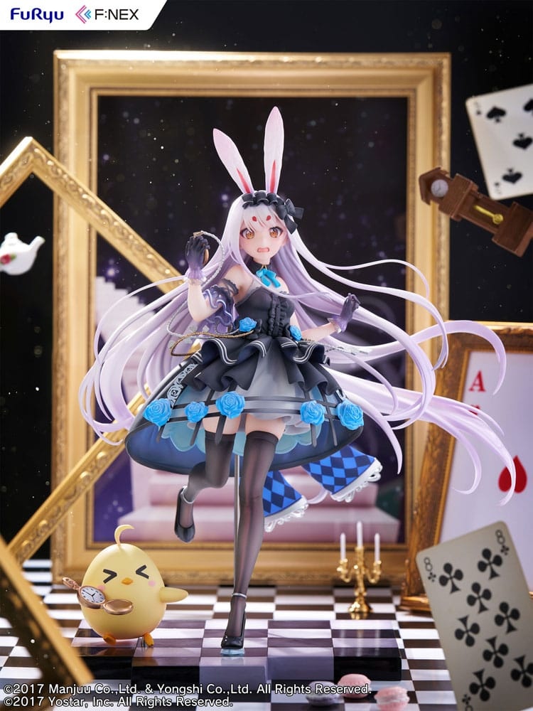 Azur Lane F:Nex PVC Statue 1/7 Shimakaze White Rabbit of Wonderland ...