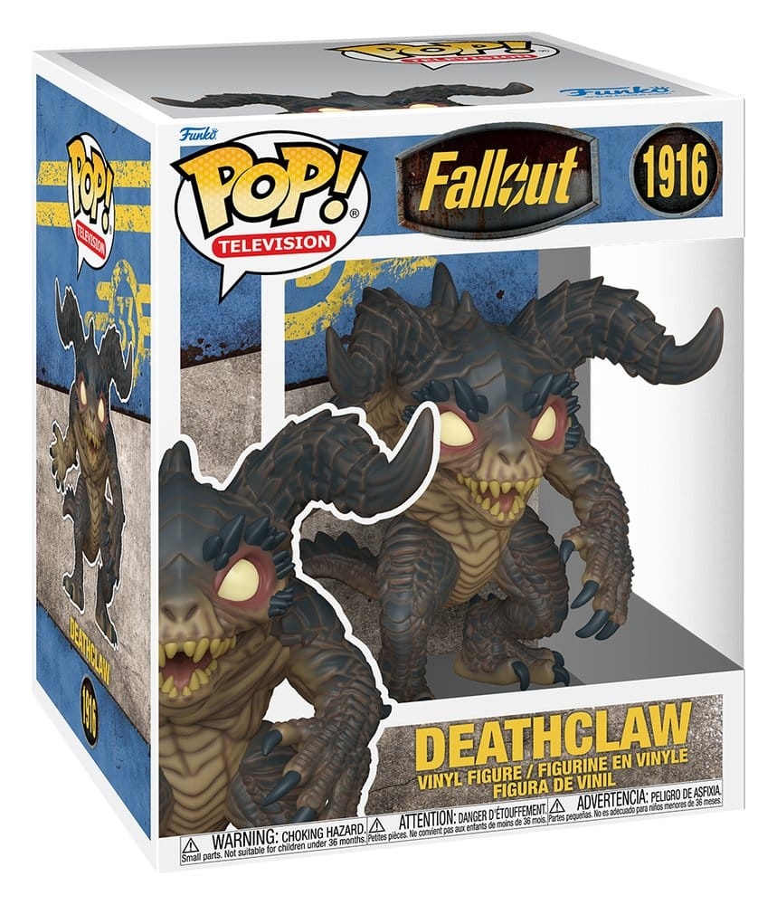 Fallout Super Sized POP! Television Vinyl Figure Deathclaw 15 cm - The ...