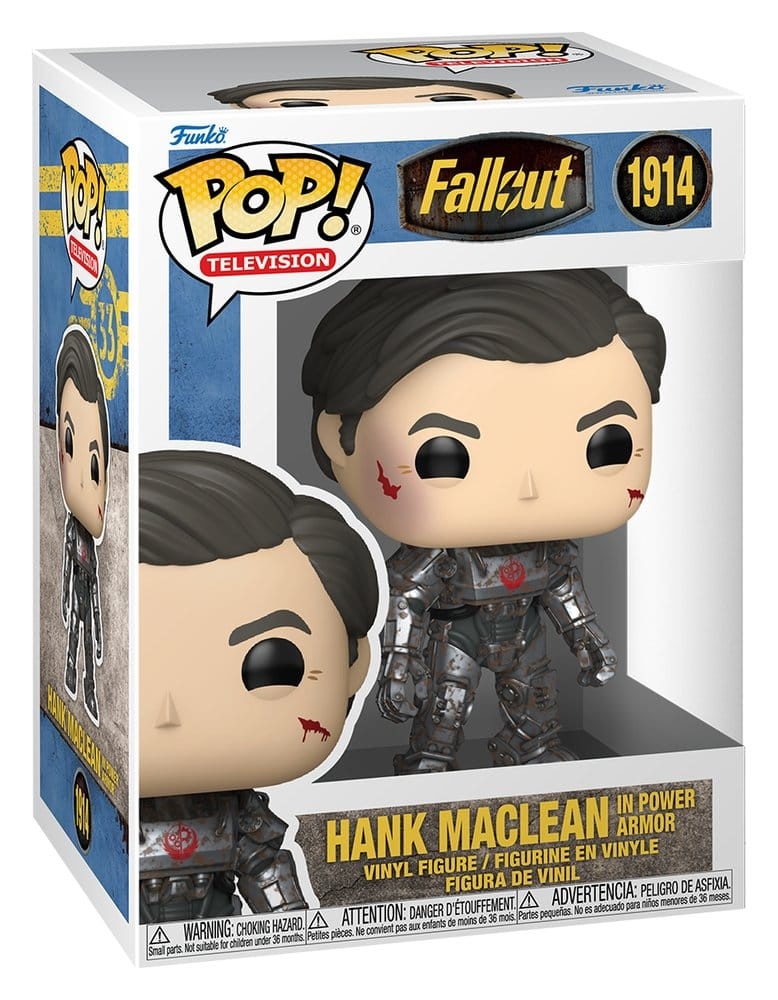 Fallout POP! Television Vinyl Figure Hank 9 cm - The Movie Store