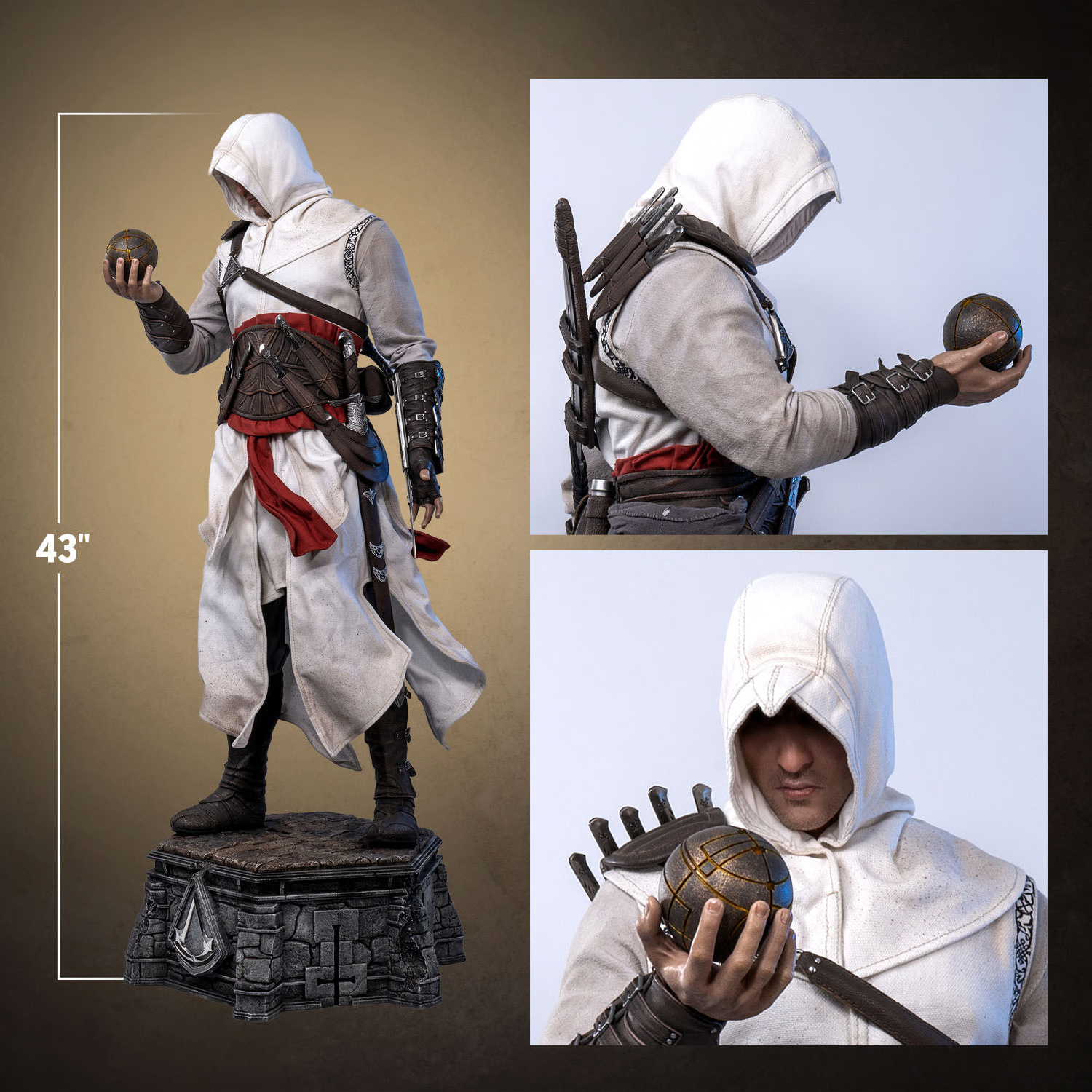Assassin´s Creed Prestige Line Statue 1/2 Altaïr Ibn-La'Ahad 110 cm ...