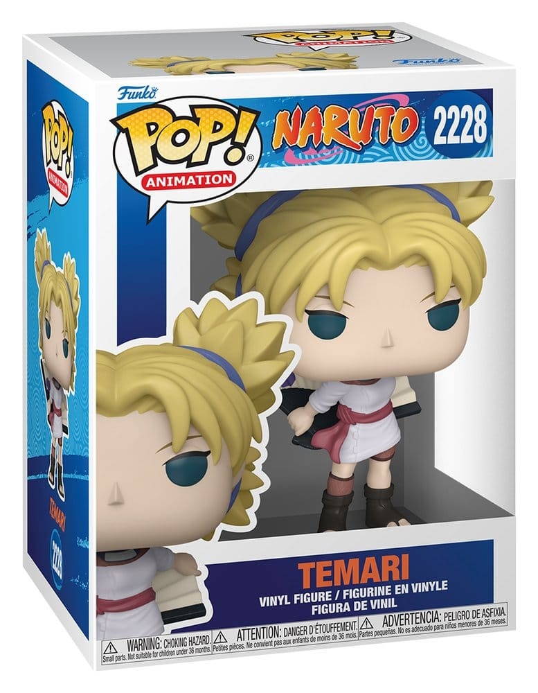Naruto Classic POP! Animation Vinyl Figure Temari 9 cm - The Movie Store