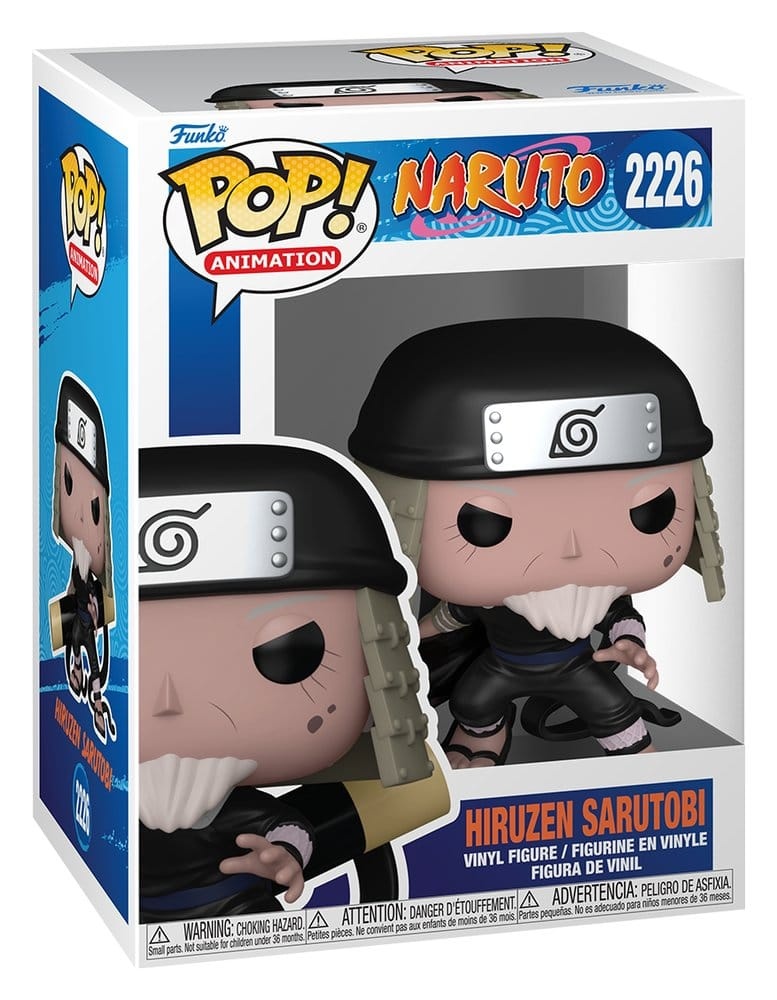 Naruto Classic POP! Animation Vinyl Figure Hiruzen 9 cm - The Movie Store
