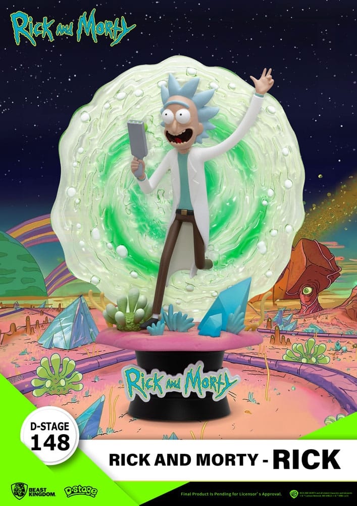 Rick & Morty D-Stage PVC Diorama Rick 14 cm - The Movie Store