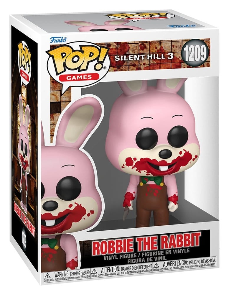 Silent Hill POP! Games Vinylfiguur Robbie het Konijn 9 cm - The Movie Store