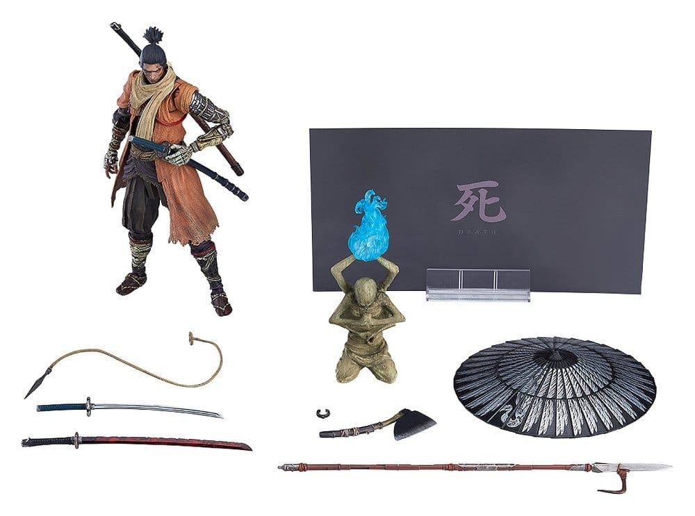 Sekiro: Shadows Die Twice Figma Action Figure Sekiro: DX Edition 16 cm ...