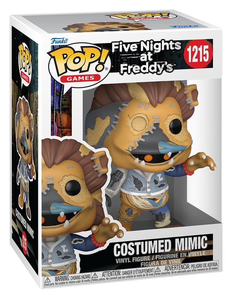 Five Nights at Freddy's POP! Games Vinyl Figure Costumed Mimic 9 cm ...