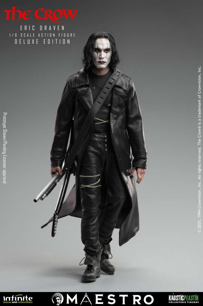 The Crow Eic Draven 1/6 Luxury Action Figure Deluxe Edition - The Movie ...
