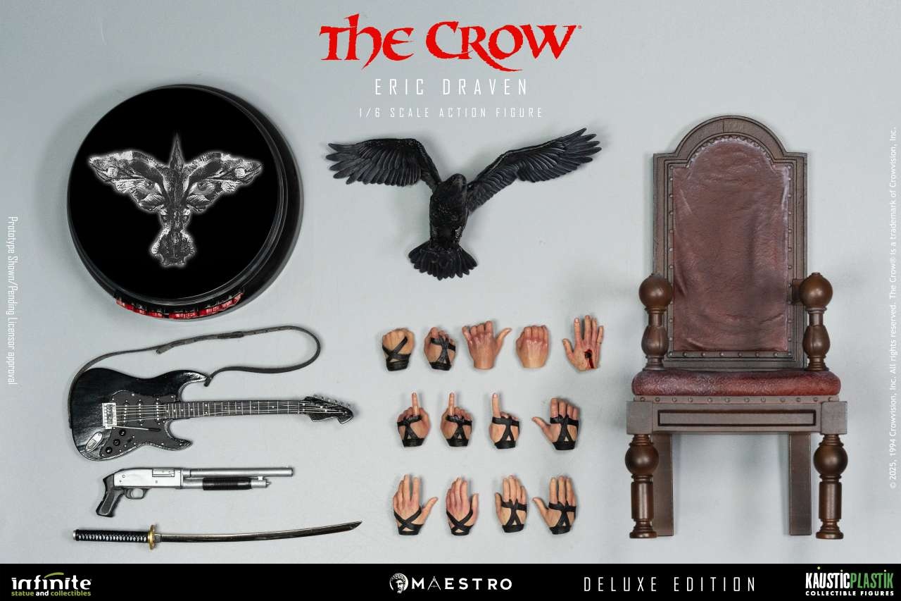 The Crow Eic Draven 1/6 Luxus-Actionfigur Deluxe Edition - The Movie Store