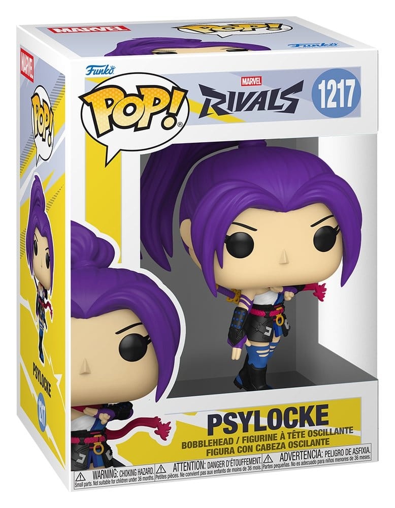 Marvel Rivals POP! Games Vinyl Figure Psylocke 9 cm - The Movie Store