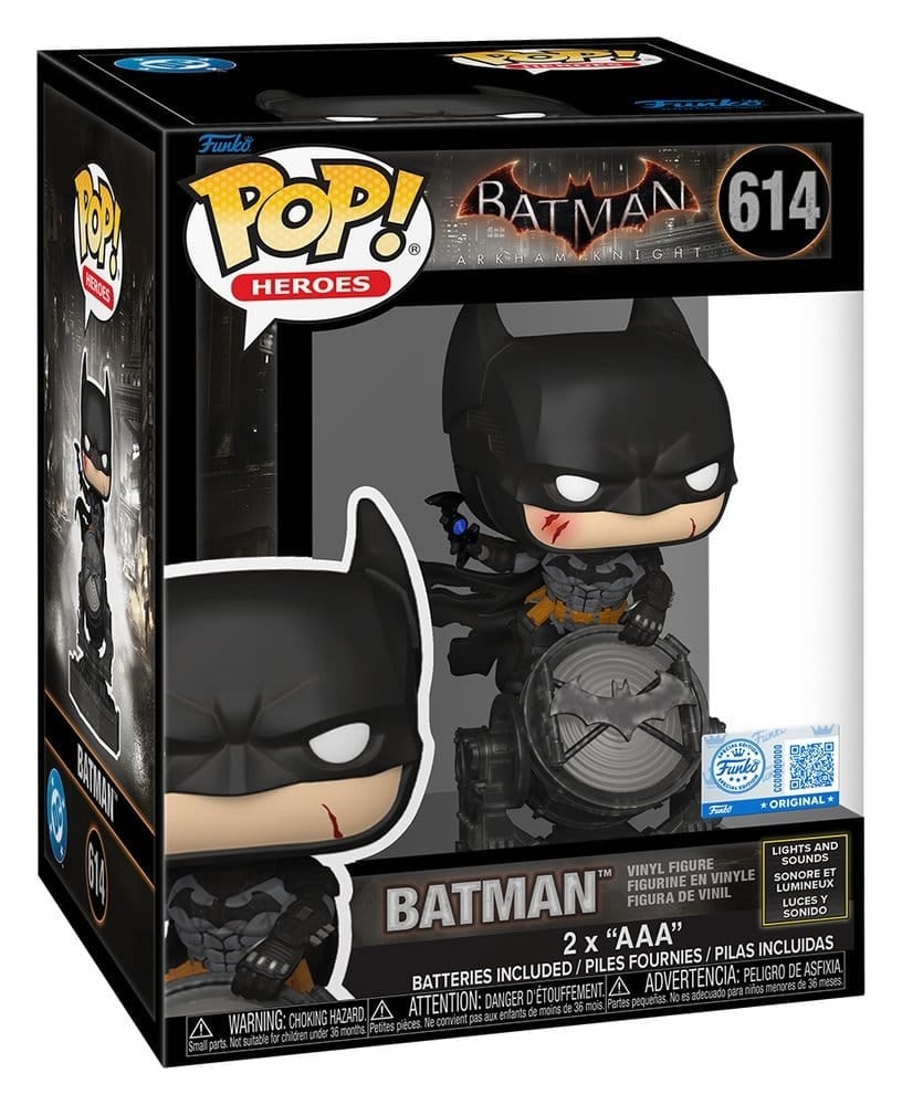 DC Heroes POP! Premium Vinyl Figure Batman(SFX) 9 cm - The Movie Store