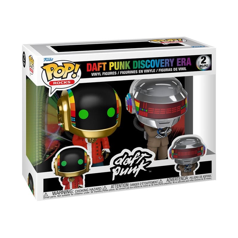 Daft Punk POP! Rocks Vinyl Figures 2-Pack Discovery 9 cm - The Movie Store