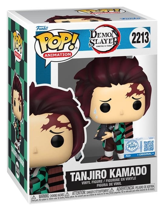 Demon Slayer: Kimetsu no Yaiba POP! Animation Vinyl Figures Tanjiro w ...