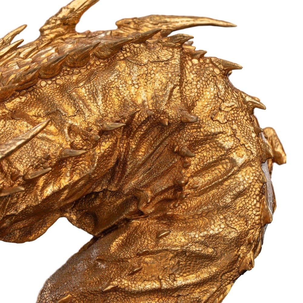 De Hobbit-buste van Smaug de Gouden, 36 cm - The Movie Store