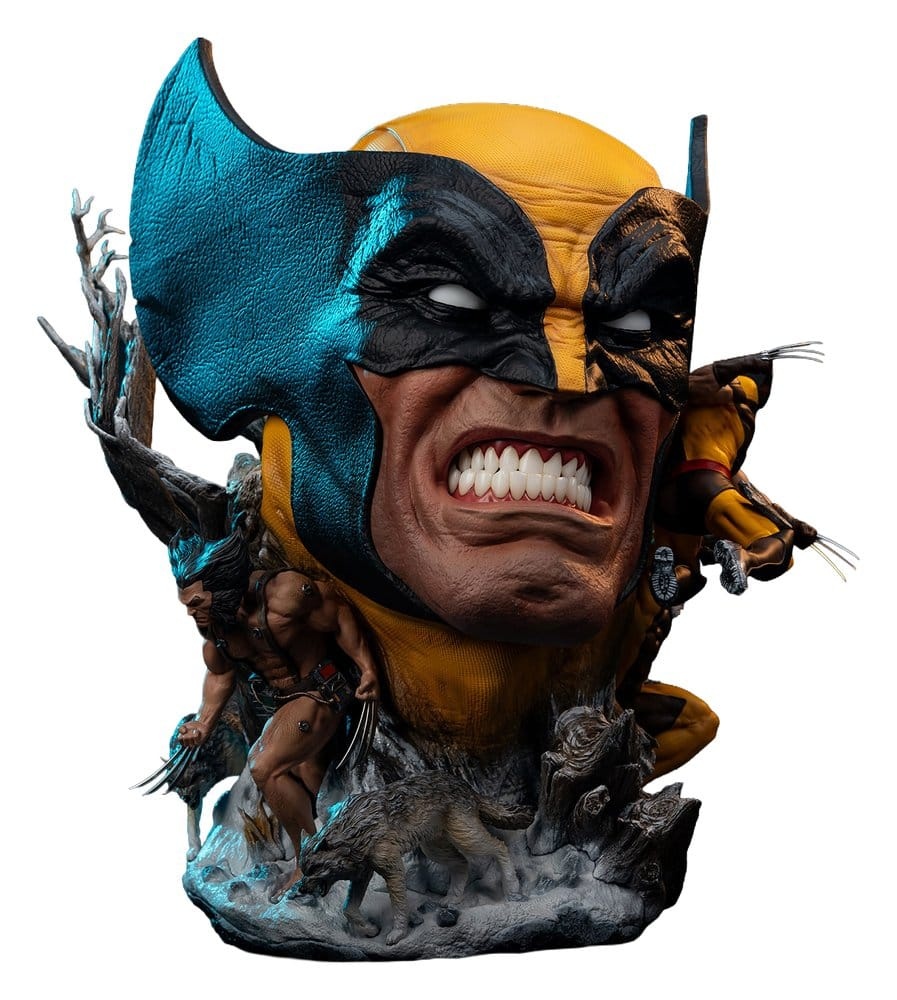 Marvel Fine Art Bust Wolverine Deluxe Edition 48 cm - The Movie Store