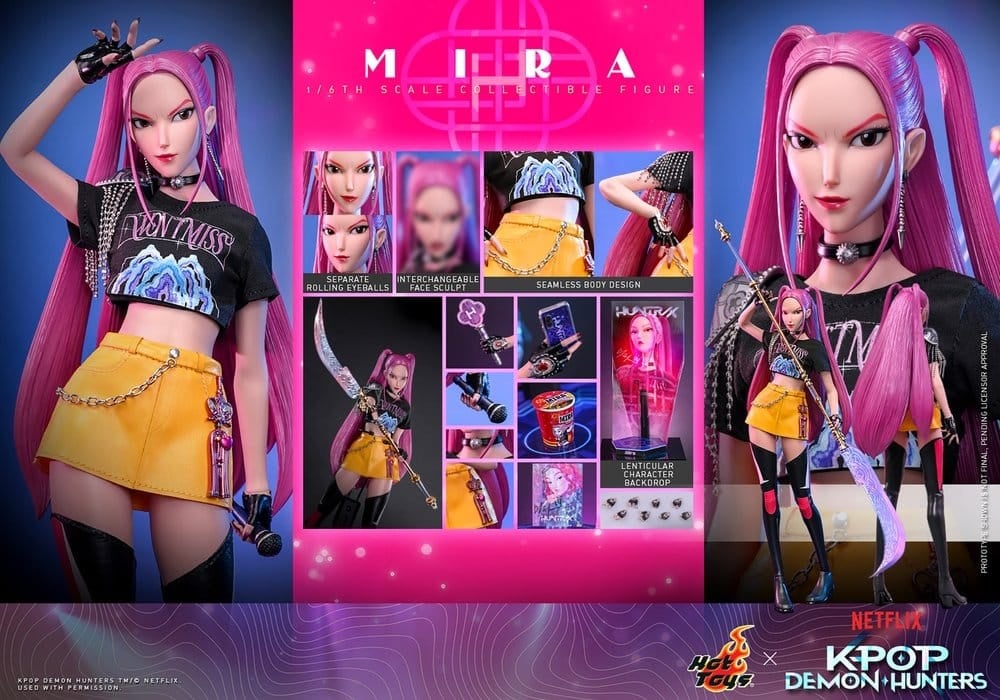 KPop Demon Hunters Action Figure 1/6 Mira 28 cm - The Movie Store