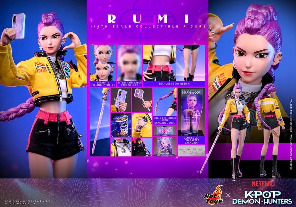 KPop Demon Hunters Action Figure 1/6 Rumi 28 cm - The Movie Store