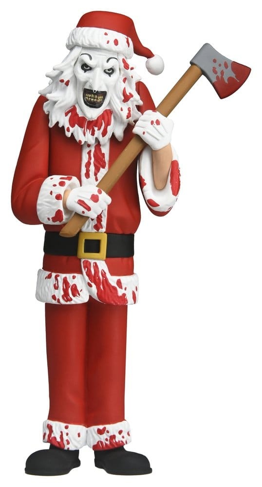 Terrifier 3 Toony Terrors Action Figure Santa Suit Art the Clown ...