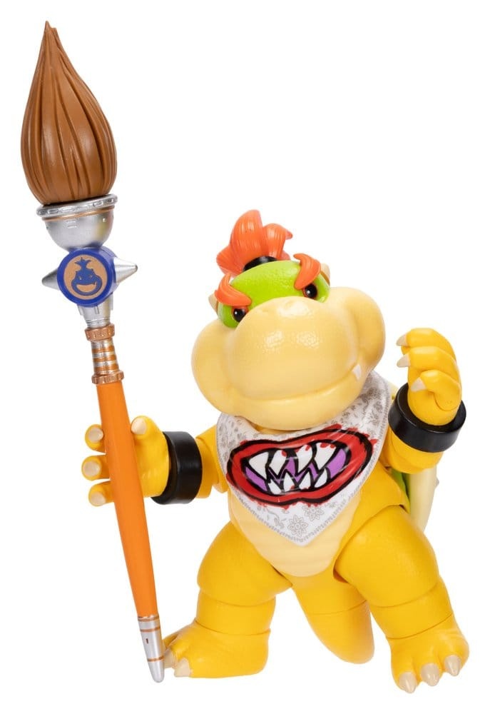 The Super Mario Galaxy Movie Action Figure Bowser Jr. 13 cm - The Movie ...