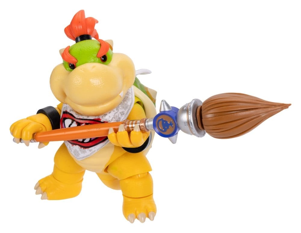 The Super Mario Galaxy Movie Action Figure Bowser Jr. 13 cm - The Movie ...