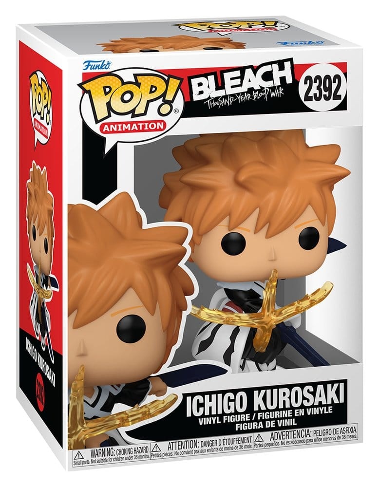 Bleach POP! Animation Vinyl Figure Ichigo 9 cm - The Movie Store