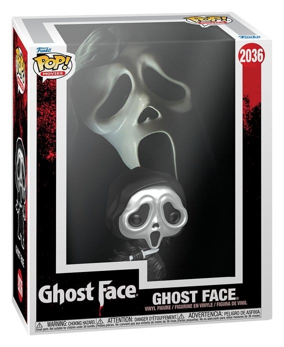 Scream POP! VHS-Cover-Vinylfigur Ghost Face 9 cm - The Movie Store