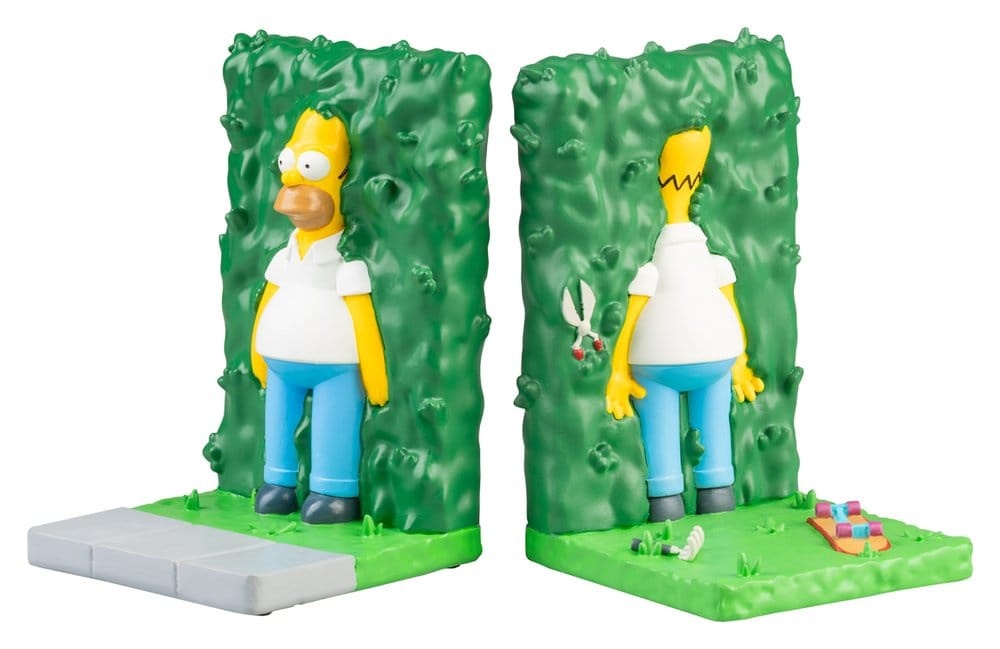 The Simpsons Bookends Homer Bush 17 cm - The Movie Store